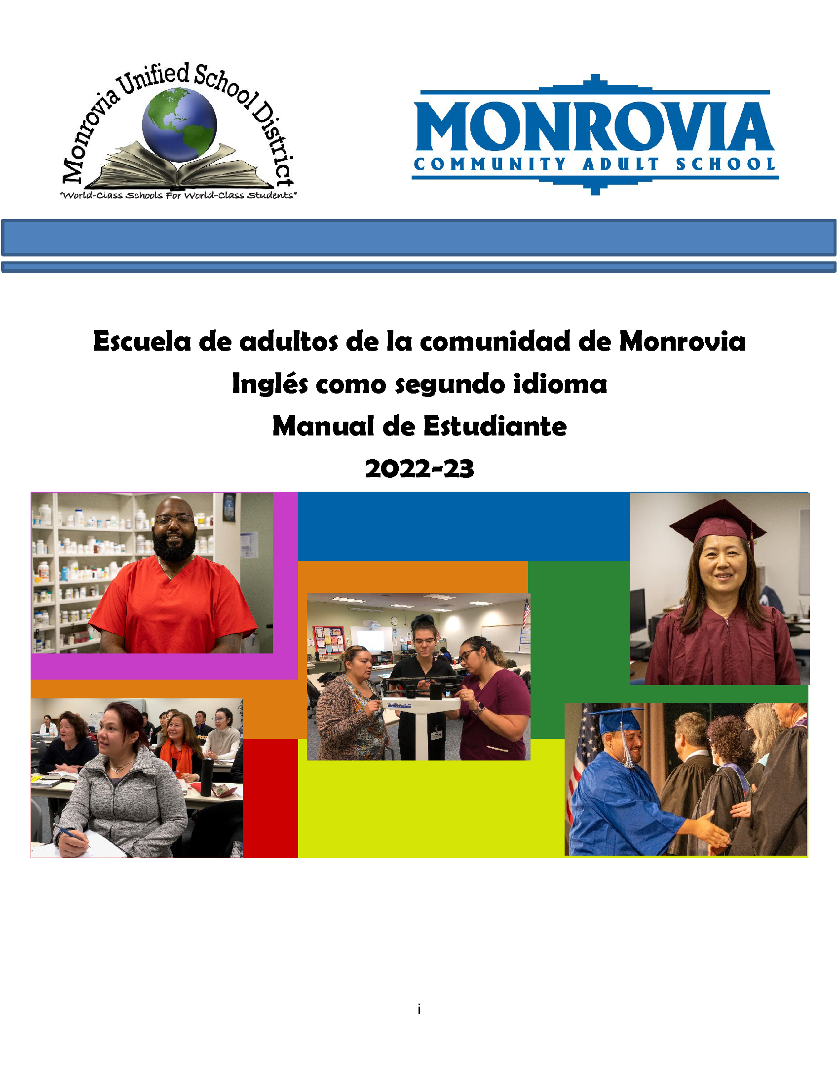 Handbook | Monrovia Community Adult School
